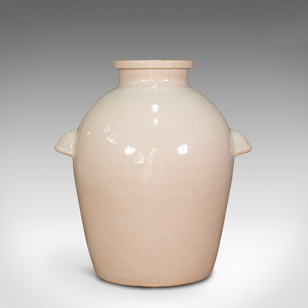 Large Vintage Storage Pot, English, Ceramic, Decorative, Hall ...