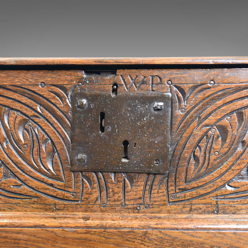Antique Bible Box on Stand, English, Oak, Chest, 17th Century & Later ...