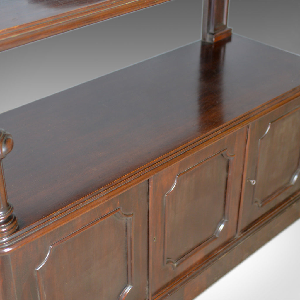 Antique Buffet Sideboard, English, Victorian, Mahogany, Server, Circa ...