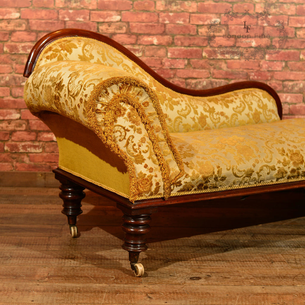 Victorian Chaise Gold Luxury Gold Gilded Victorian Style Living Room