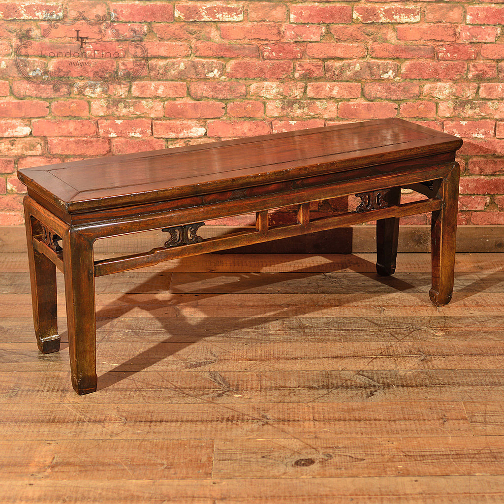Antique Chinese Bench, c.1900 – London Fine Antiques