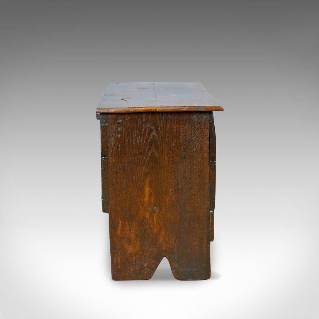 Antique Coffer, 6 Plank Sword Chest, English, Oak, 17th Century, c1660 ...