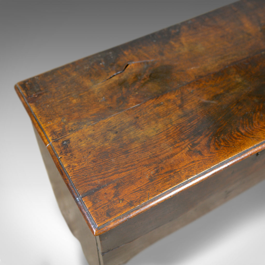 Antique Coffer, 6 Plank Sword Chest, English, Oak, 17th Century, c1660 ...