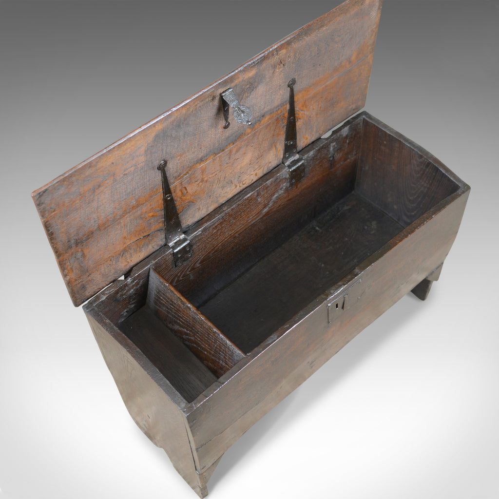 Antique Coffer, 6 Plank Sword Chest, English, Oak, 17th Century, c1660 ...