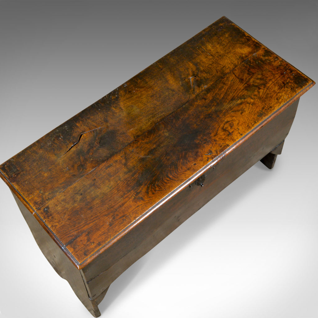 Antique Coffer, 6 Plank Sword Chest, English, Oak, 17th Century, c1660 ...