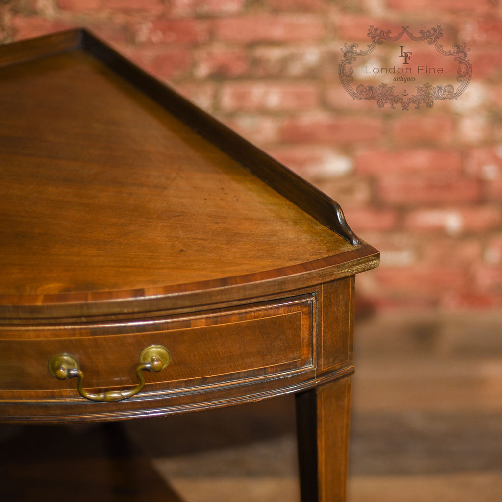 Edwardian Corner Table, C18th Revival, c.1910 – London Fine Antiques