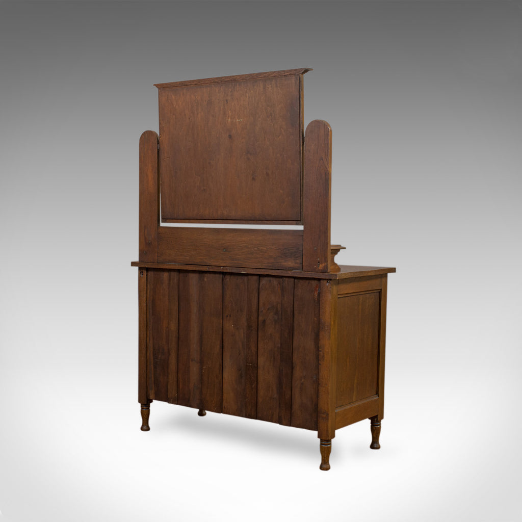 antique oak dressing table