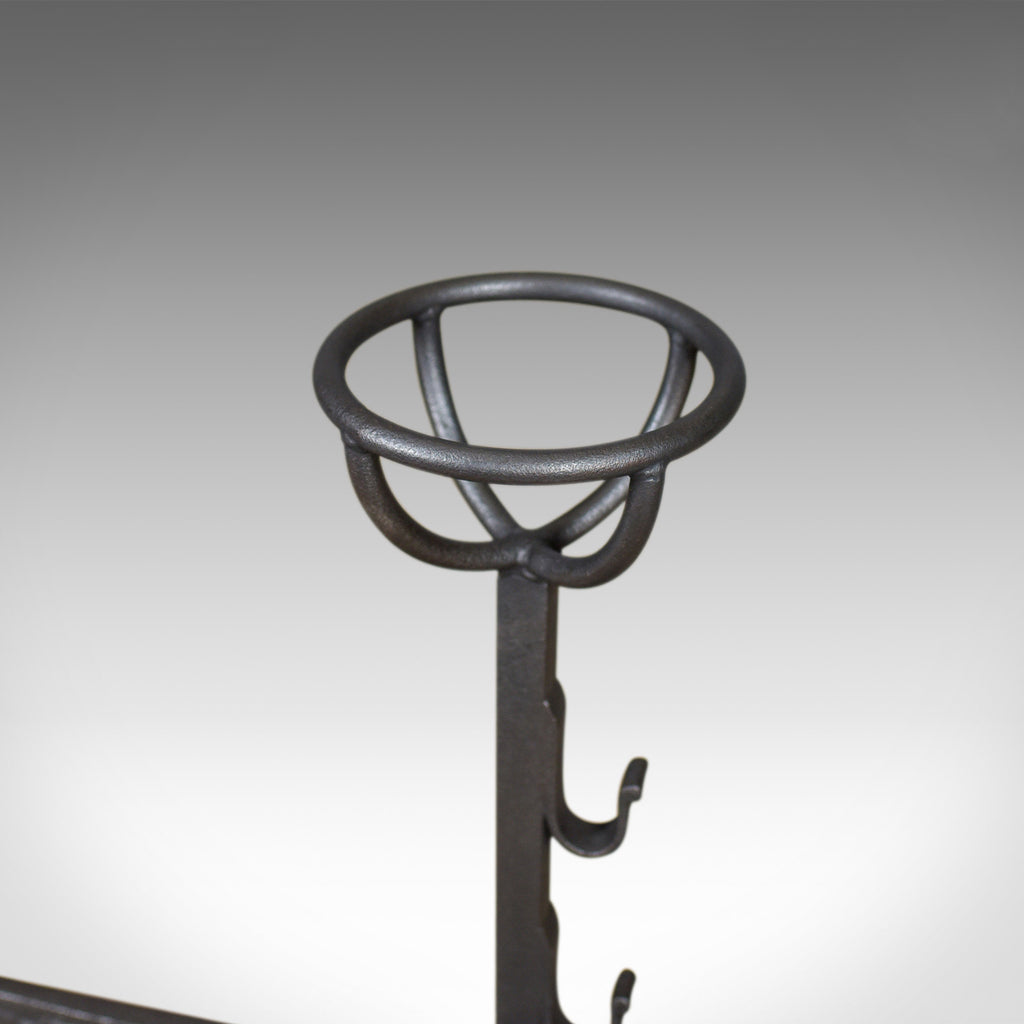 Antique Firedogs, Andirons, Iron, Tall, Spit Racks, English, Victorian ...