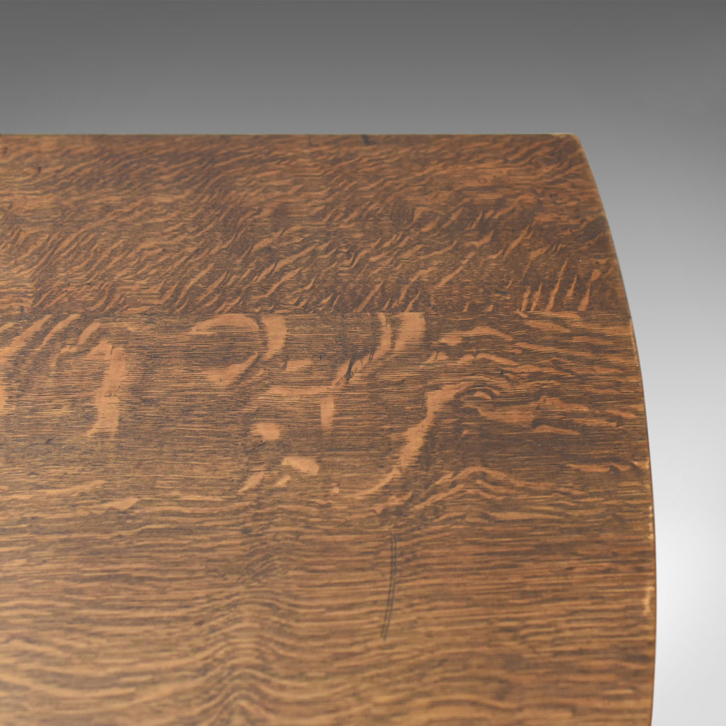 Antique Gate Leg Table, Edwardian, English, Oak, Country Kitchen, Circ ...