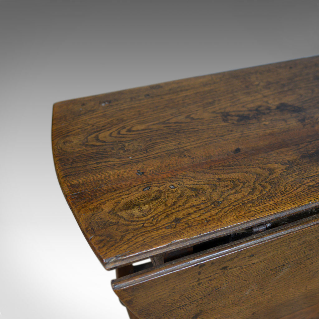 Antique Gate Leg Table, English, Georgian, Oak, Country Kitchen Dining ...