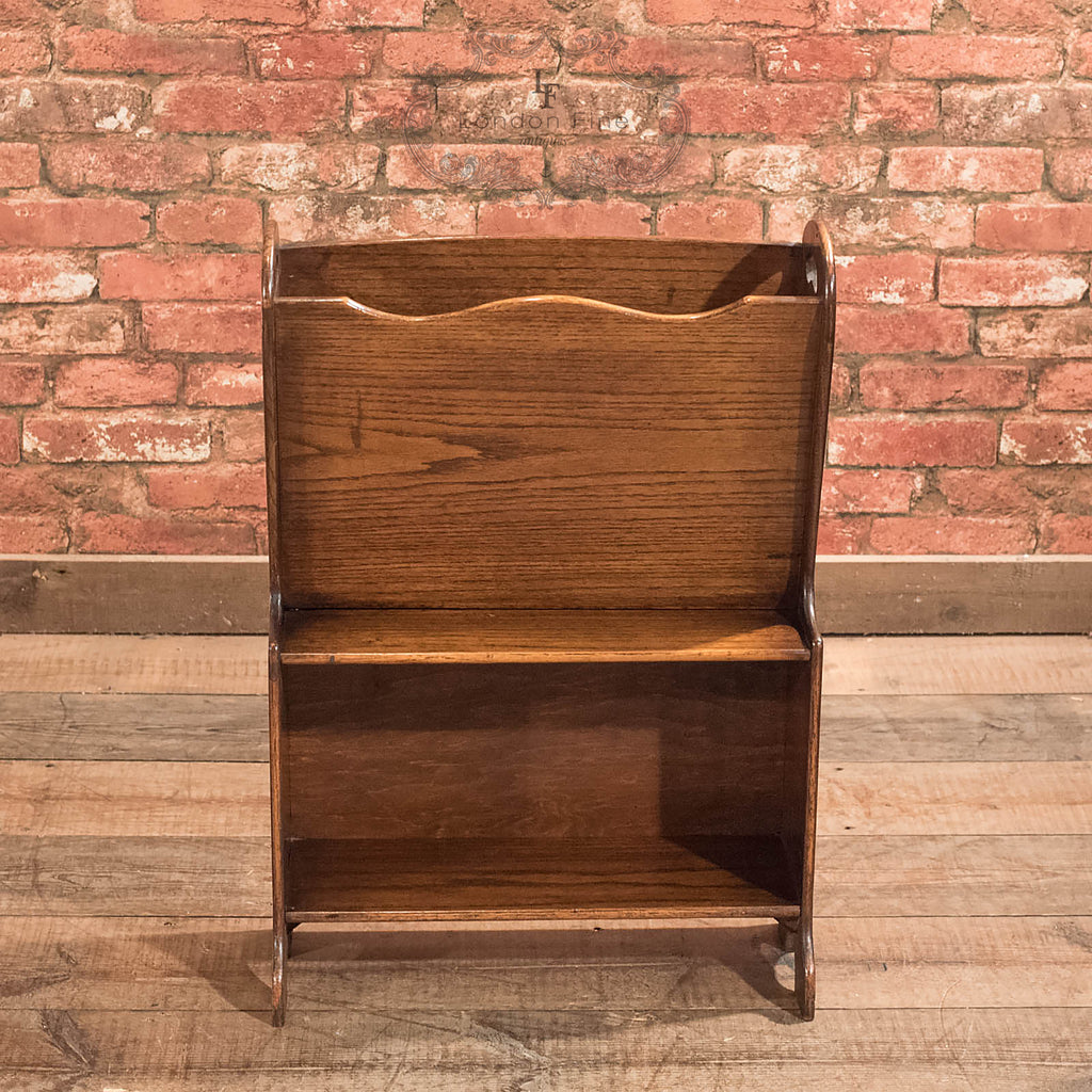 Antique Magazine Rack, Edwardian Bookcase – London Fine Antiques