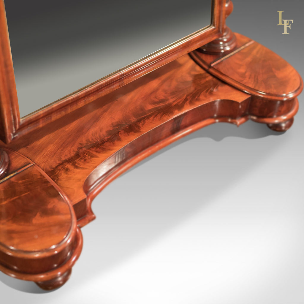 Antique Mirror, Regency Dressing Table, c1820 – London Fine Antiques