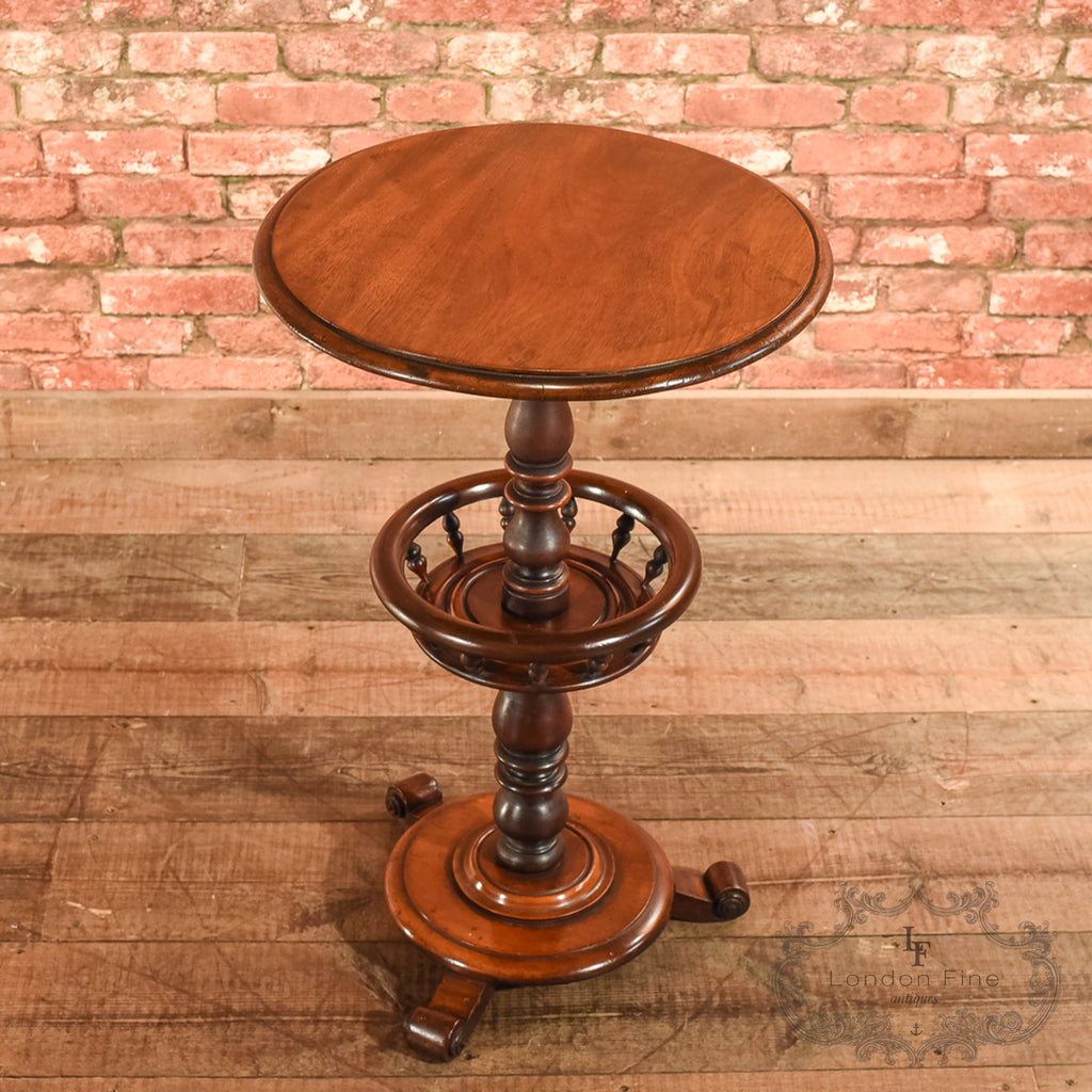 Victorian Mahogany Side Table, c.1860 – London Fine Antiques