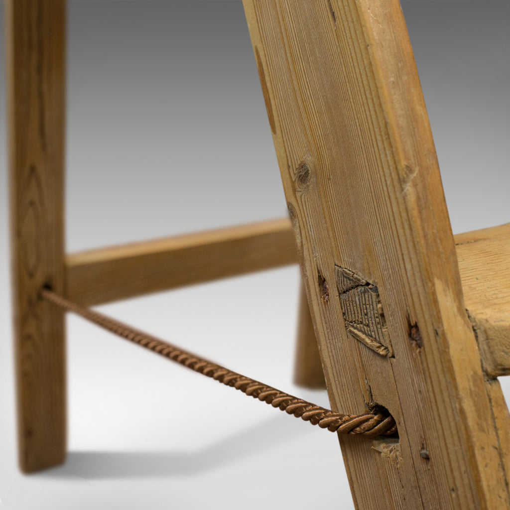 Antique Step Ladder, English, Victorian, Pine, Set of Steps, Display ...