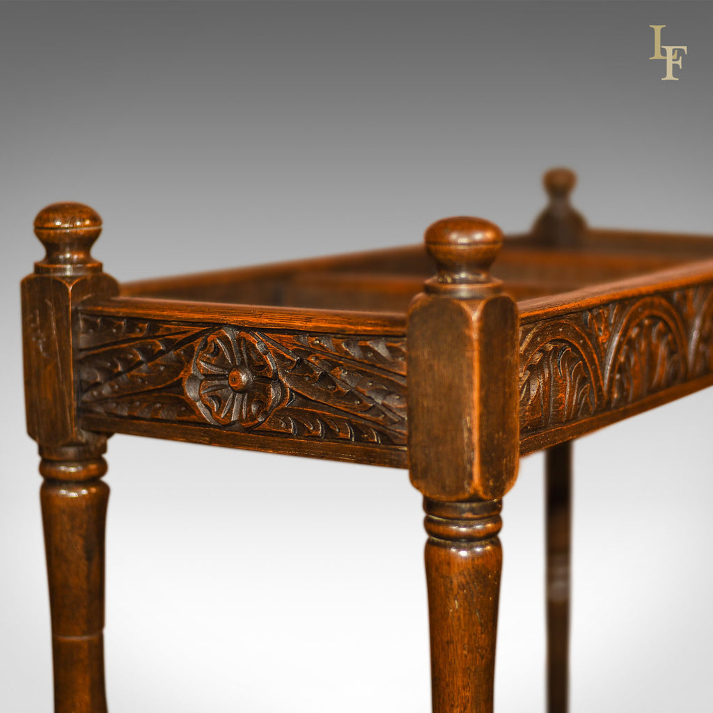 Late Victorian Oak Antique Stick Stand, c.1890 – London Fine Antiques