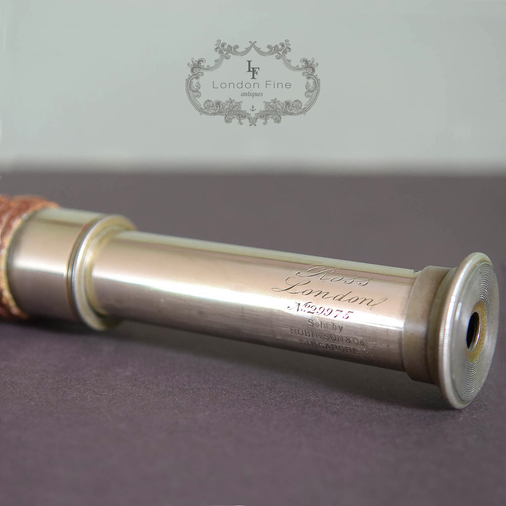 Officer of the Watch Telescope, Ross London c.1890 – London Fine Antiques