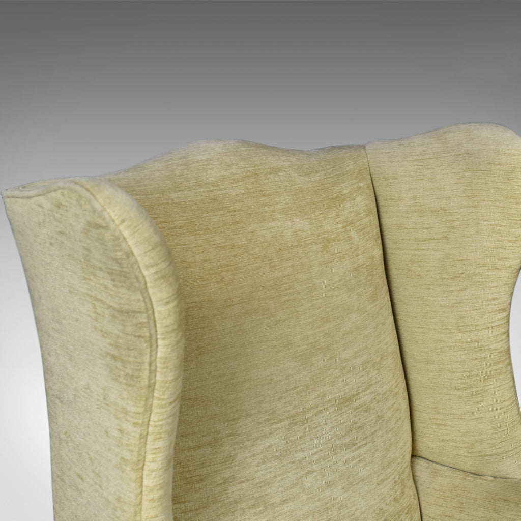 Antique Wing Back Armchair, Victorian Easy Chair, Late 19th Century, C ...