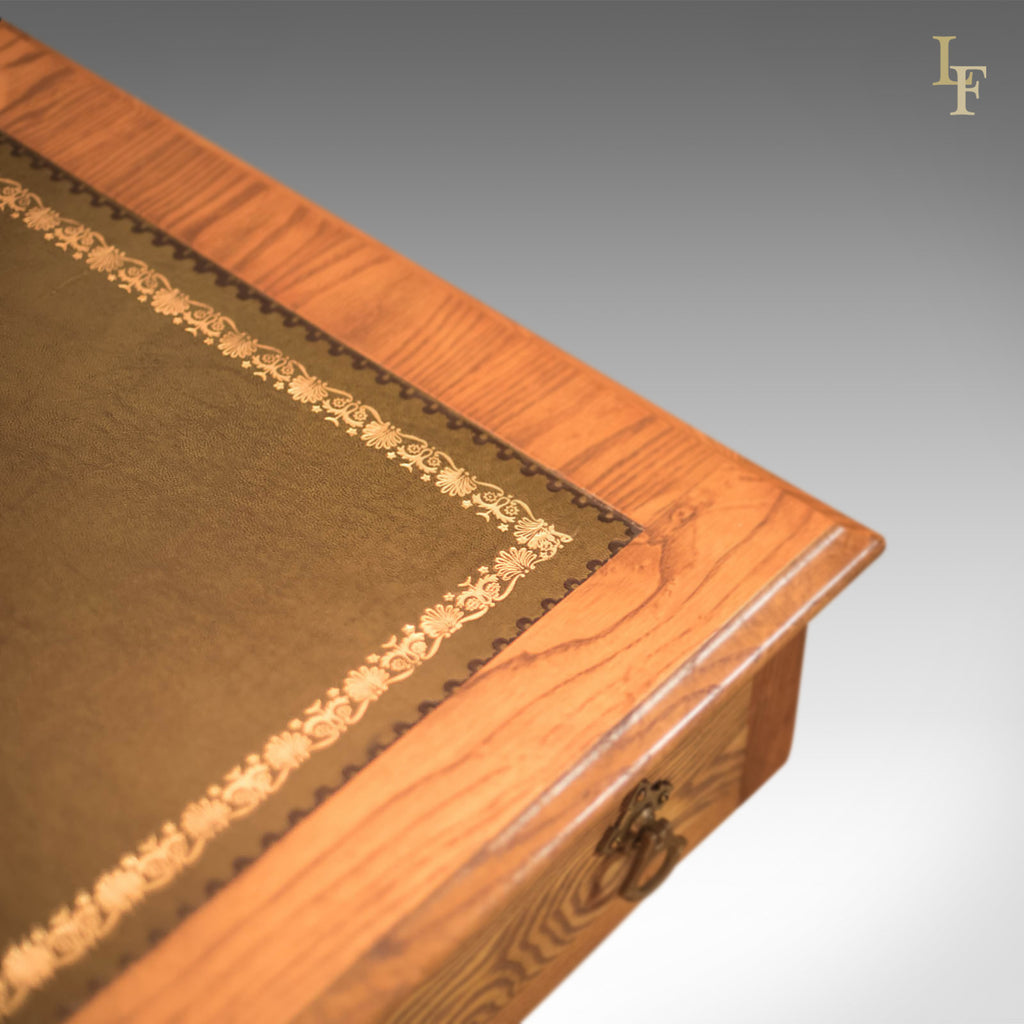 Victorian Ash Writing Table, c.1870 – London Fine Antiques