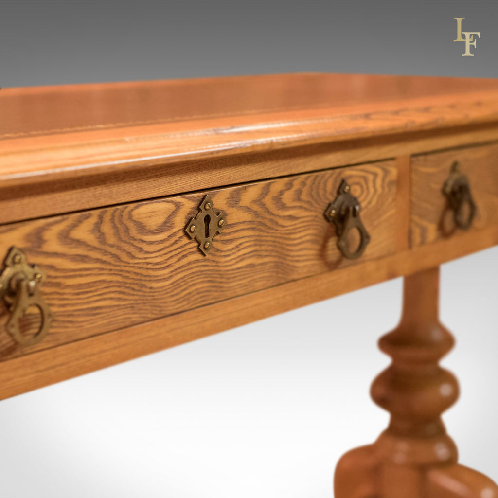 Victorian Ash Writing Table, c.1870 – London Fine Antiques