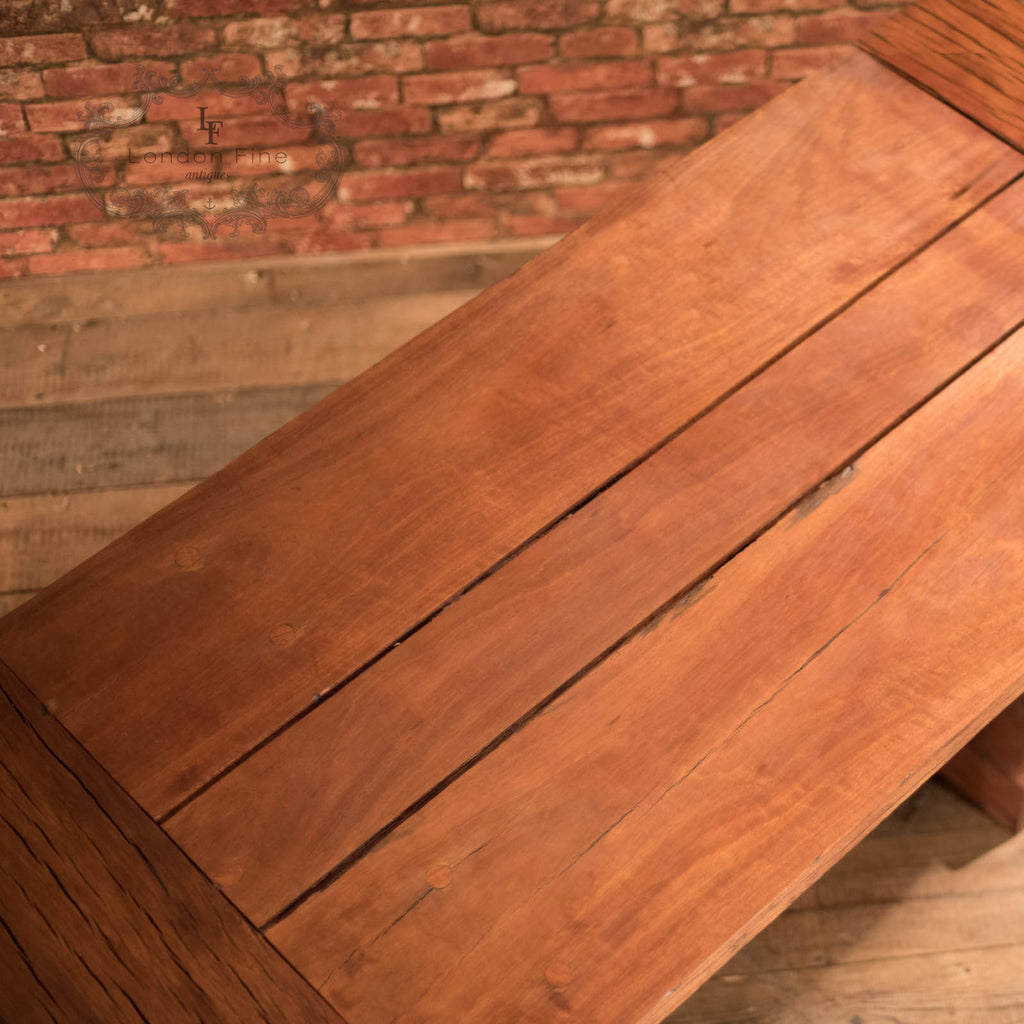 Mid Century Rustic Jarul Wood Kitchen Table – London Fine Antiques