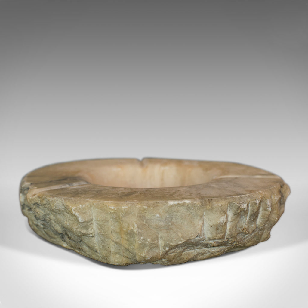 Vintage Decorative Dish, Large, English, Alabaster, Ashtray, Circa 195 ...
