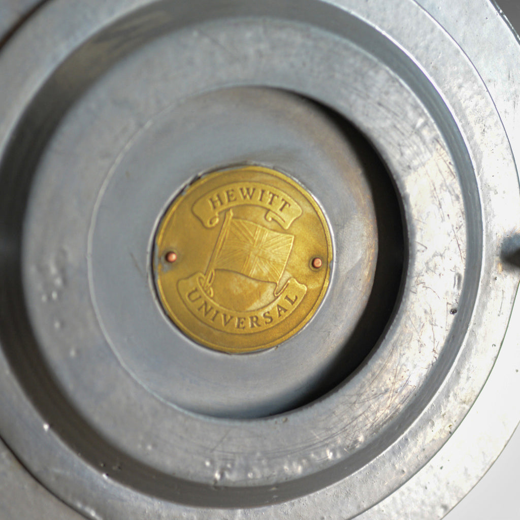 Vintage Theatre Lamp, Hewitt Universal, Victorian Cast Iron Stand ...