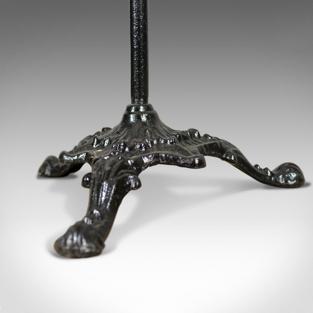 Vintage Theatre Lamp, Hewitt Universal, Victorian Cast Iron Stand ...