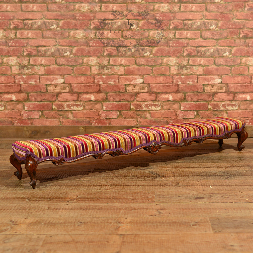 Victorian Foot Stool, Carriage Stool, c.1840 – London Fine Antiques