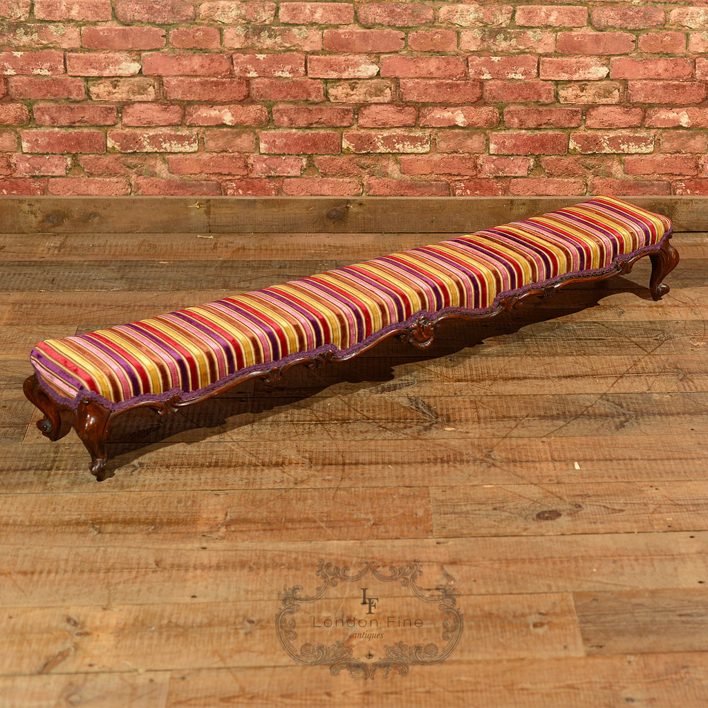 Victorian Foot Stool, Carriage Stool, c.1840 – London Fine Antiques