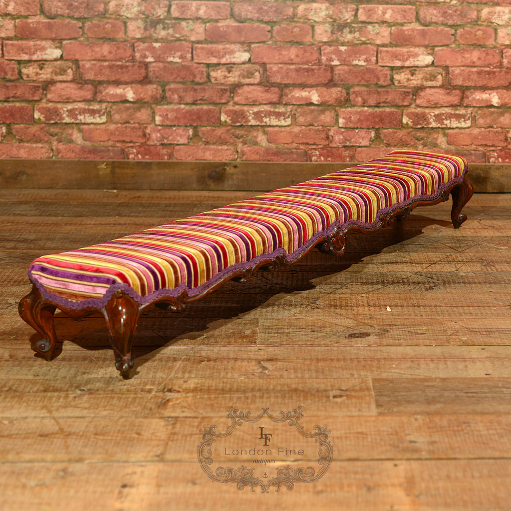 Victorian Foot Stool, Carriage Stool, c.1840 – London Fine Antiques